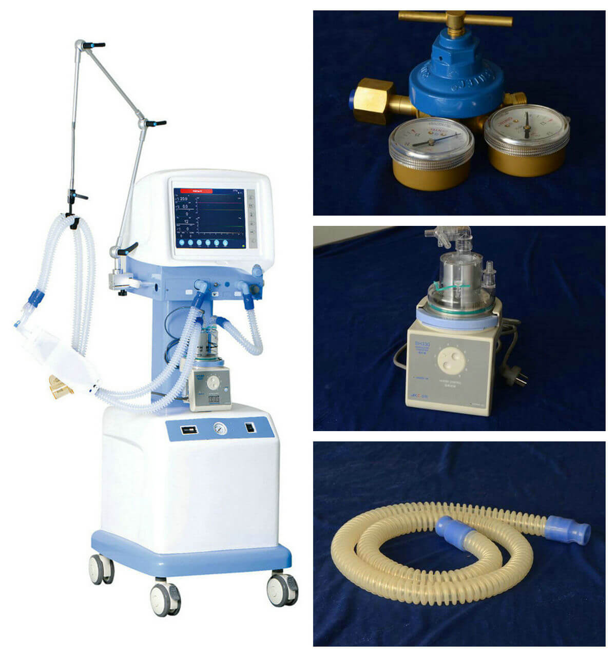 Mobile emergency ICU breathing ventilation machine S1100 - Wuhan ...
